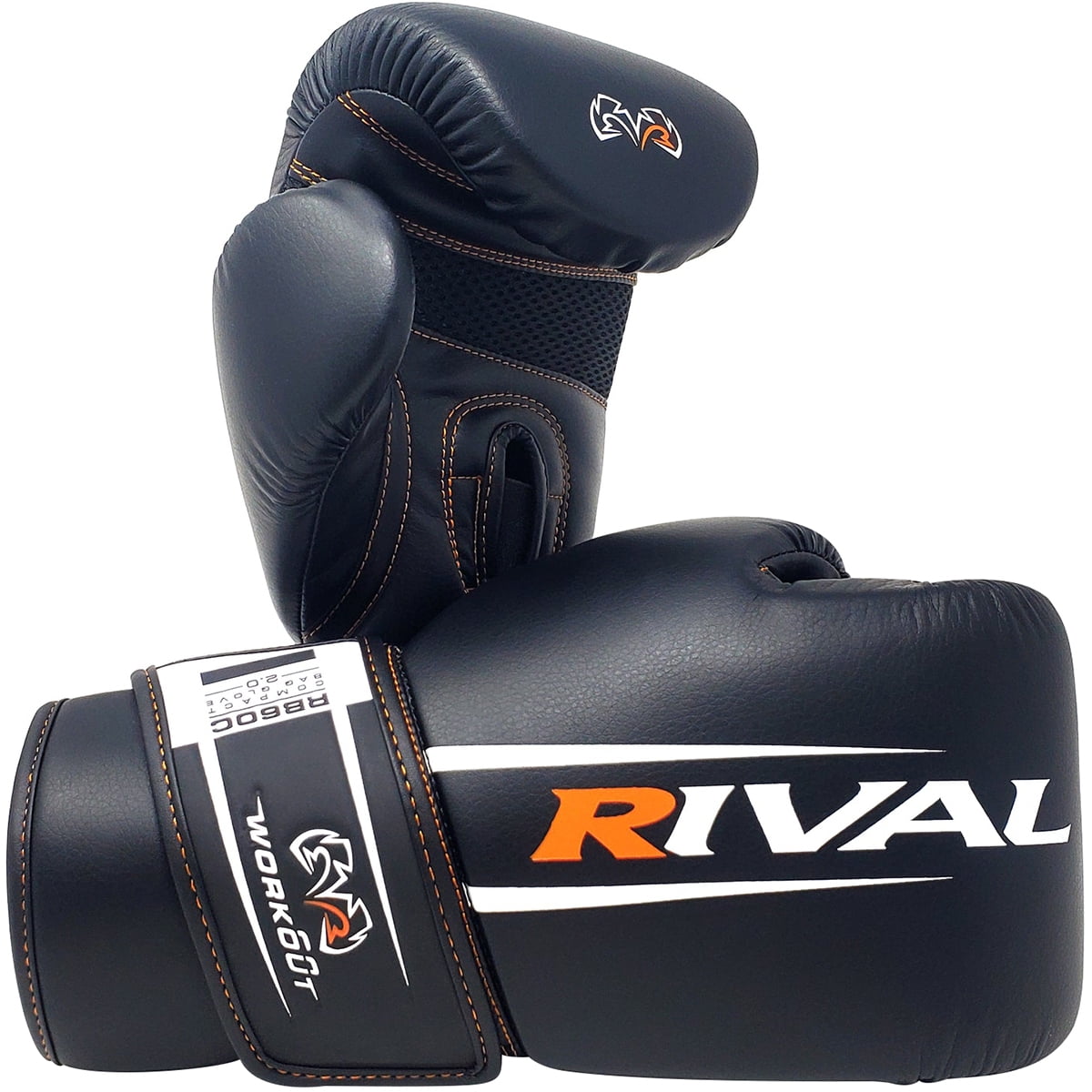 RIVAL Boxing RB60C Workout Compact Hook and Loop Bag Gloves 2.0 ...