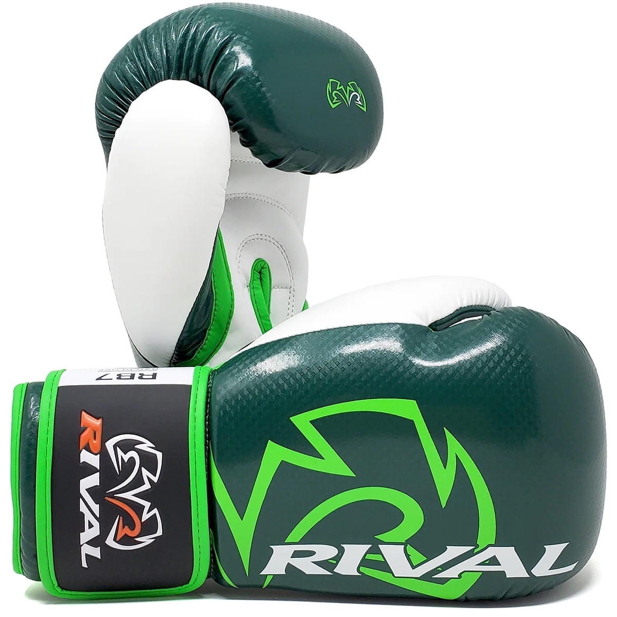 RIVAL Boxing RB7 Fitness Plus Hook and Loop Bag Gloves - Large - Green ...