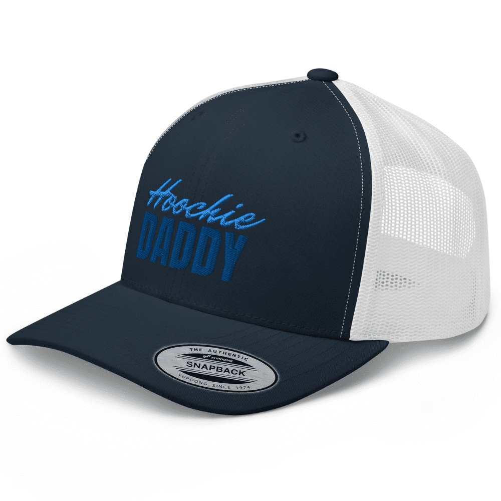 RIVEMUG Hoochie Daddy Curved Bill Trucker Hat Mid Crown Adjustable Cap ...