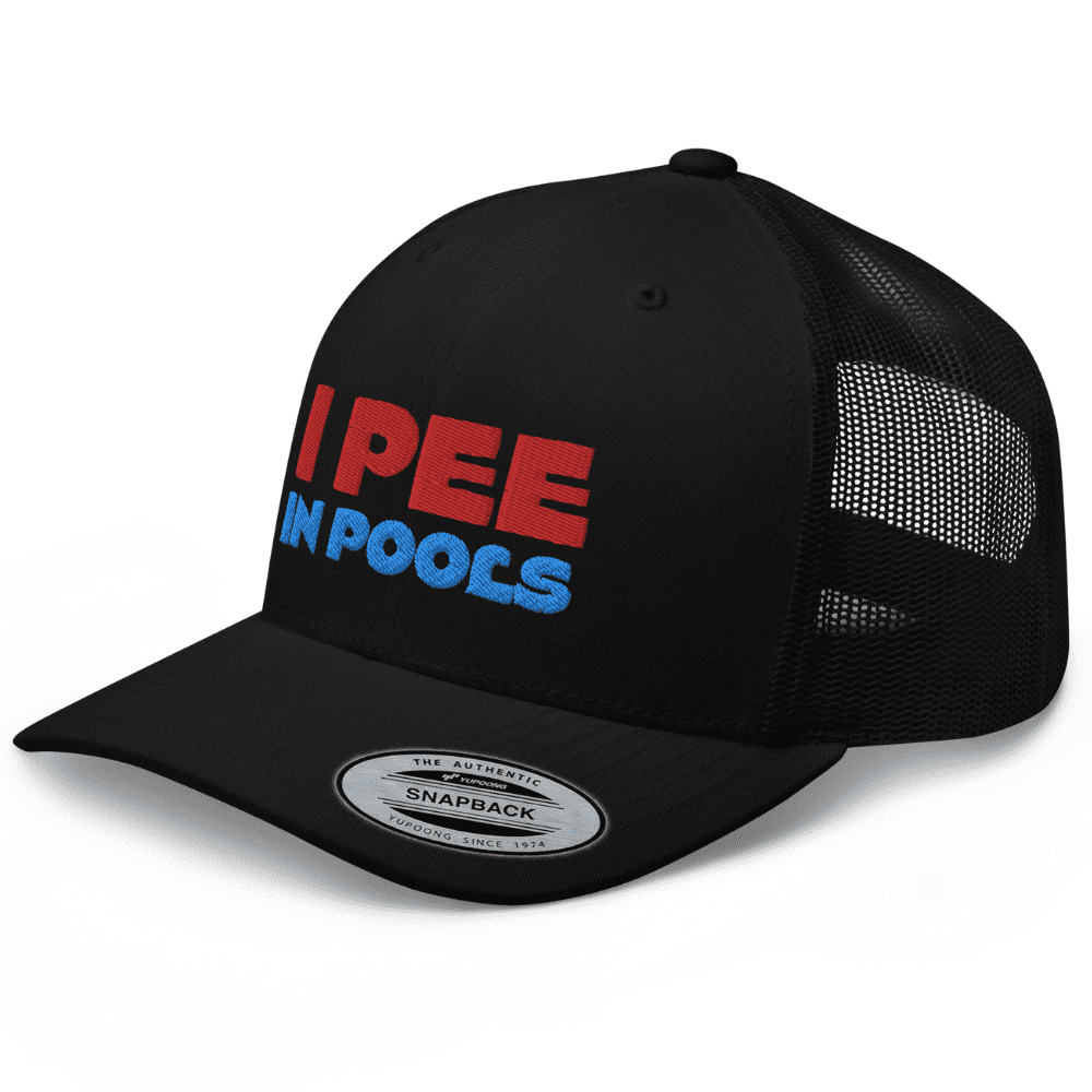 RIVEMUG I Pee in Pools Embroidered | Funny Gag Gift Joke | Curved Bill ...
