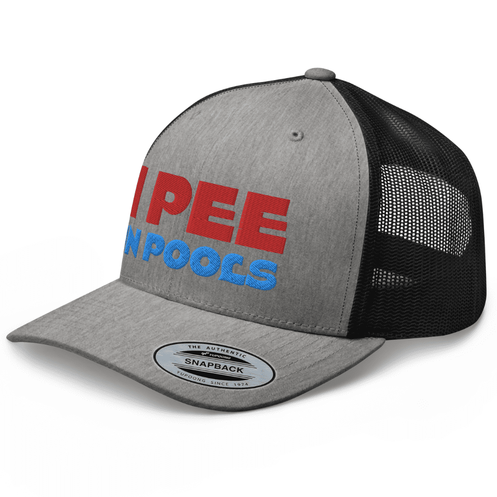 RIVEMUG I Pee in Pools Embroidered | Funny Gag Gift Joke | Curved Bill ...