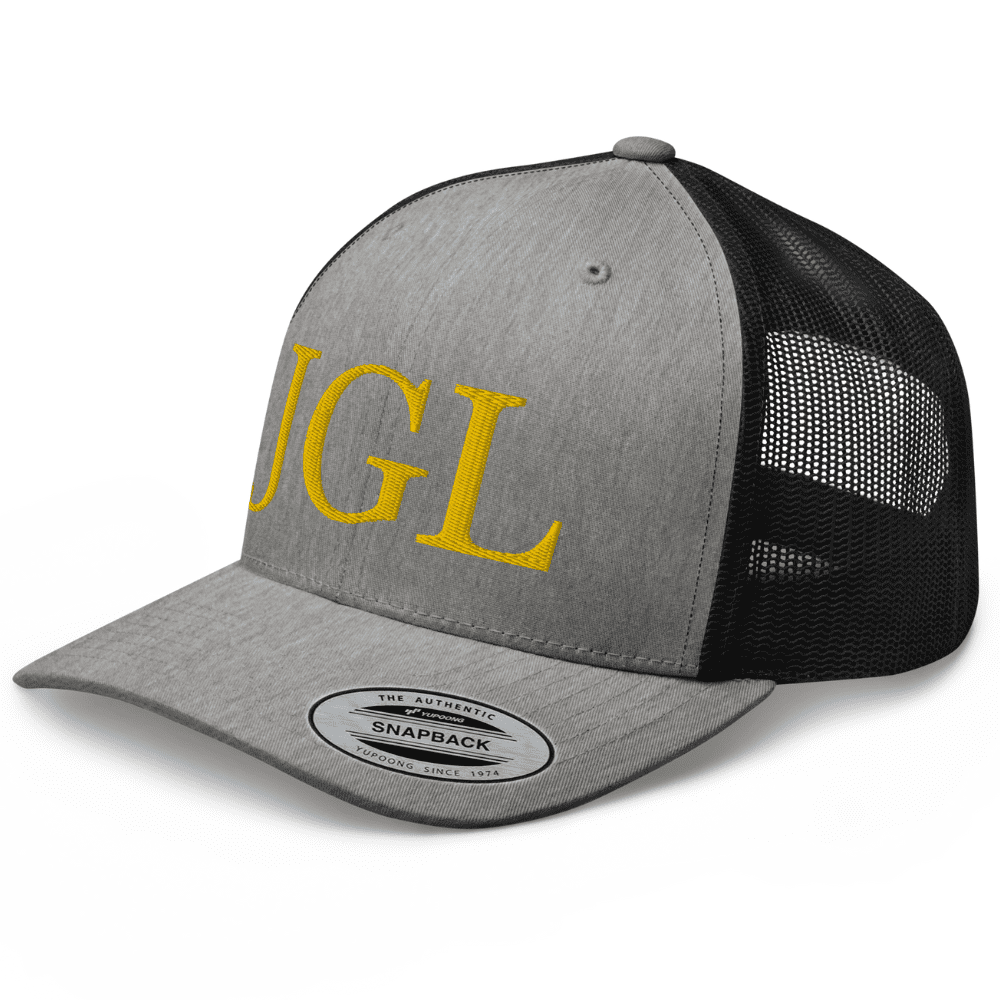 RIVEMUG JGL Gold Embroidered Trucker Hat Chapo Guzman Chapito 701 ...