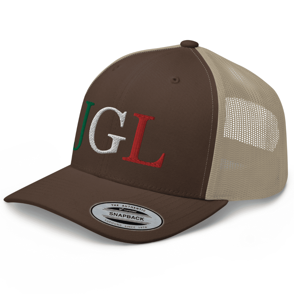 RIVEMUG JGL Tri Color Embroidered Trucker Hat Chapo Guzman Chapito 701 ...