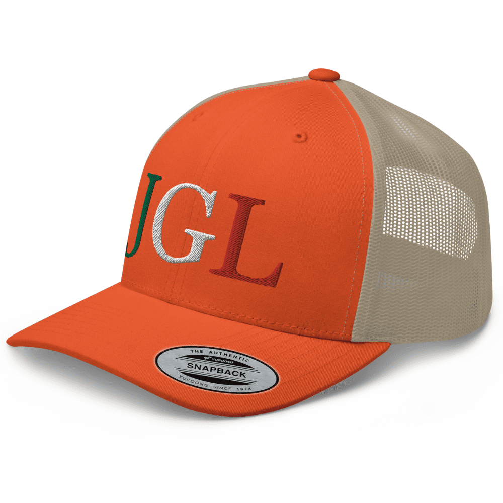 RIVEMUG JGL Tri Color Embroidered Trucker Hat Chapo Guzman Chapito 701 ...