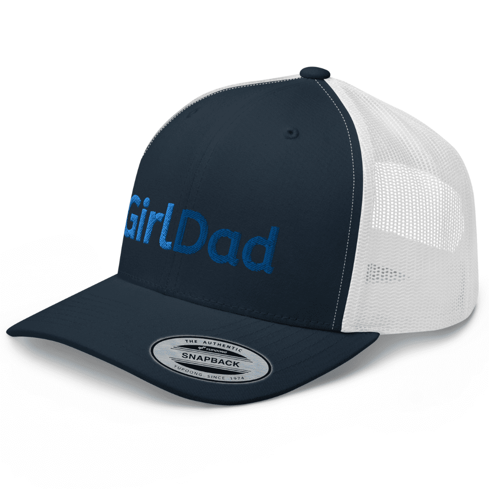 RIVEMUG NG Girl Dad Curved Bill Trucker Hat Mid Crown Adjustable Father ...