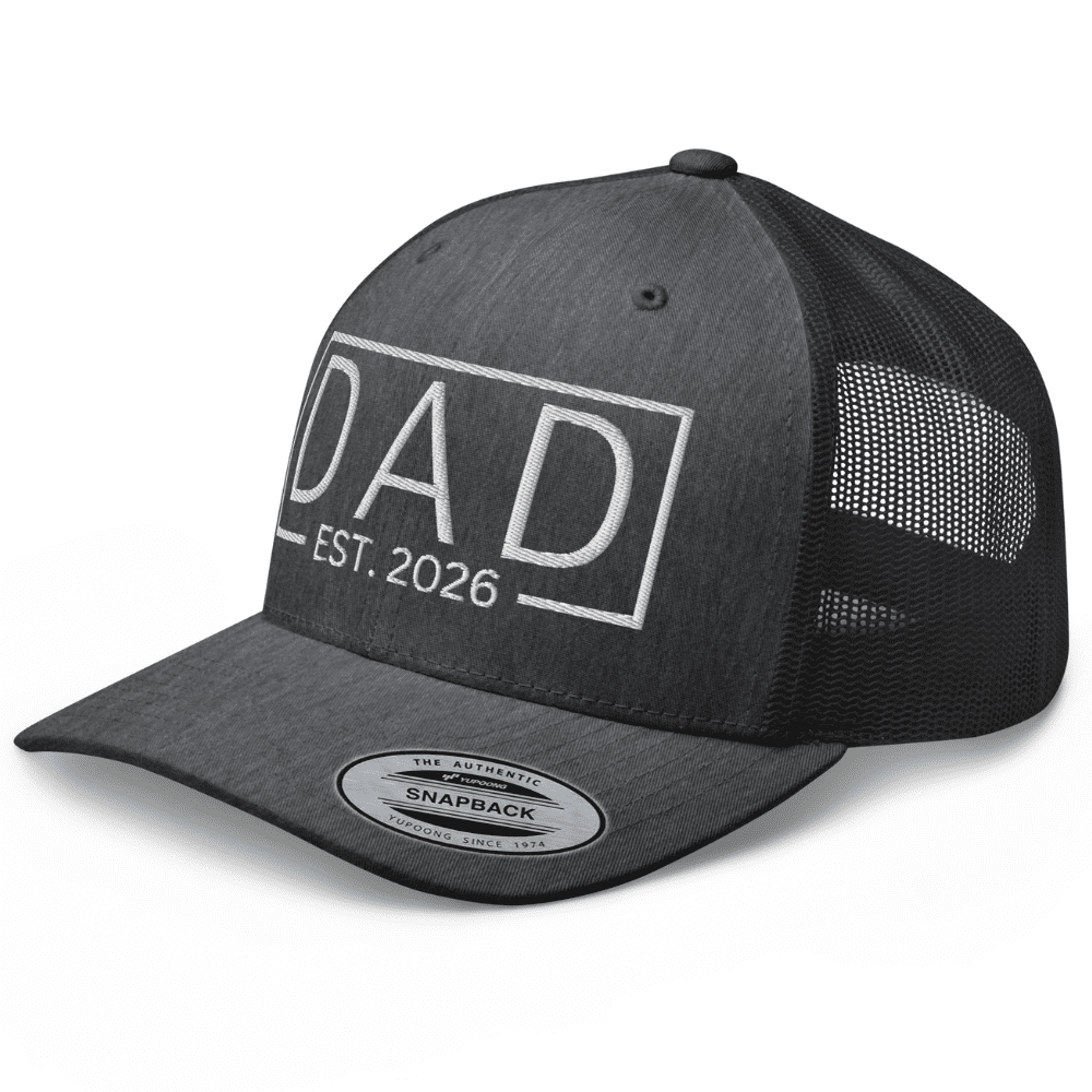 RIVEMUG NX Dad Est 2026 Curved Bill Trucker Hat Mid Crown Adjustable ...