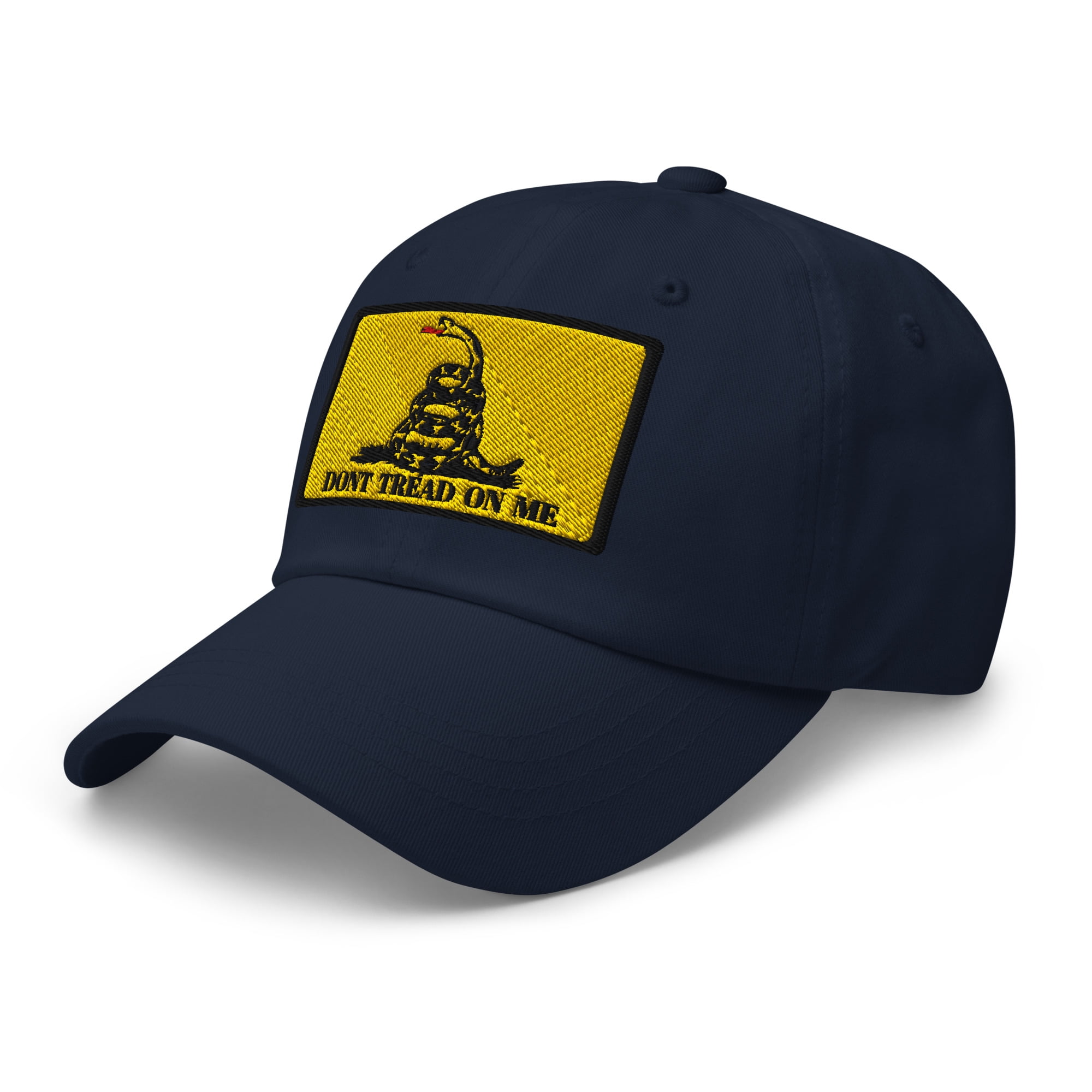 RIVEMUG NX Gadsden Flag Don't Tread On Me Embroidered Curved Bill Cap ...