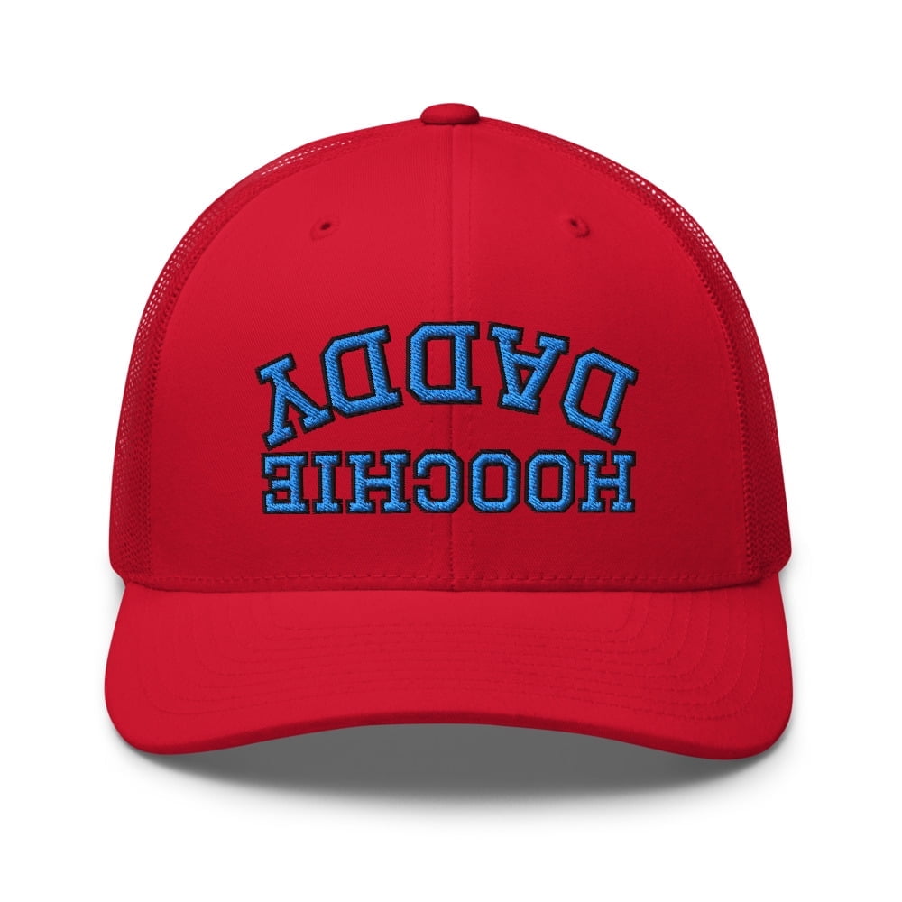 RIVEMUG NX Hoochie Daddy Upside Down Embroidered Curved Bill Trucker ...