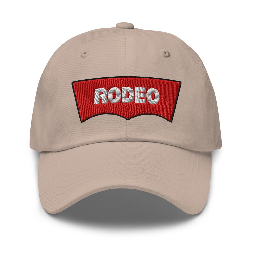 RIVEMUG NX Rodeo Embroidered Curved Bill Cap Relaxed Fit Low Crown ...