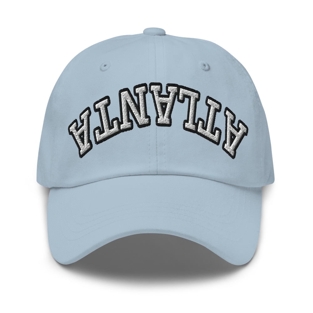RIVEMUG NX Upside Down Atlanta Cap Embroidered Curved Bill Relaxed Fit ...