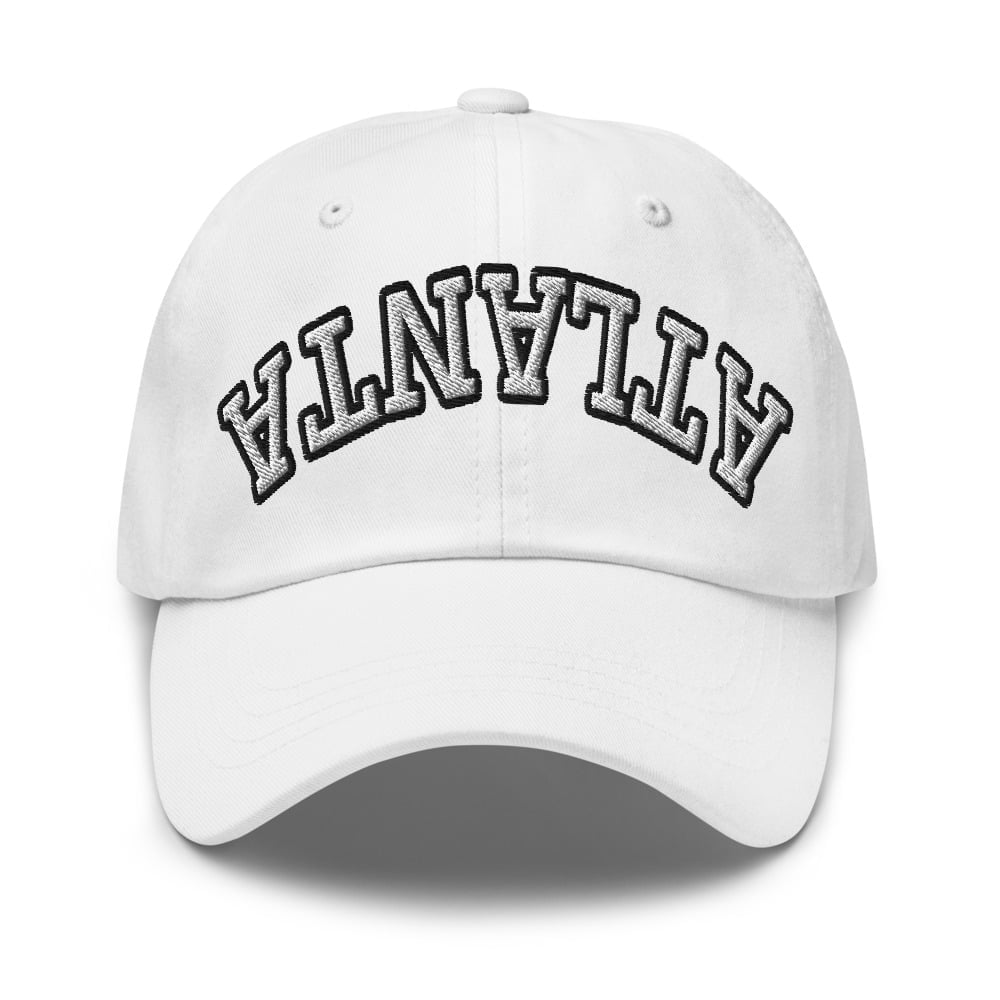 RIVEMUG NX Upside Down Atlanta Cap Embroidered Curved Bill Relaxed Fit ...