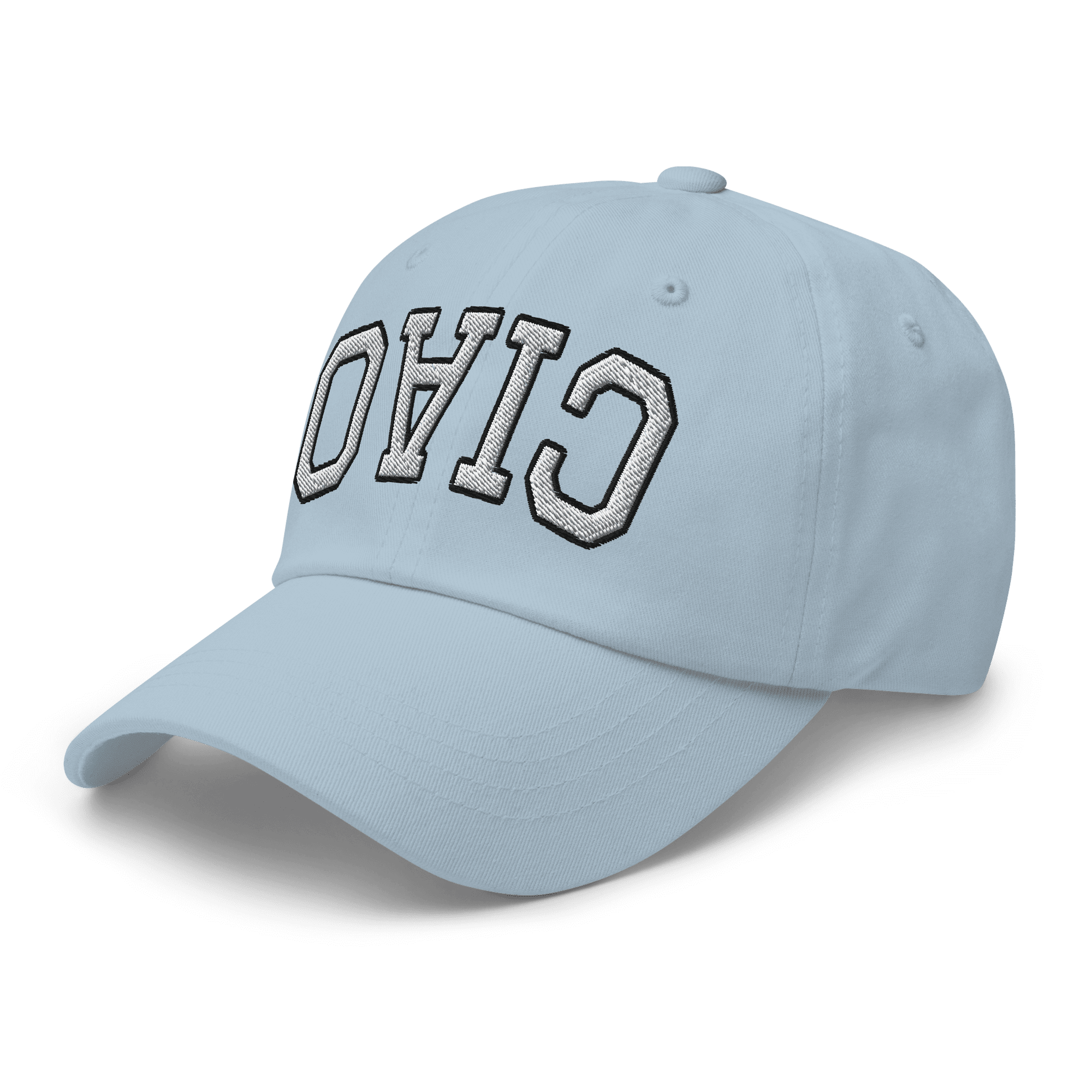 RIVEMUG NX Upside Down Ciao Cap Embroidered Curved Bill Relaxed Fit Low ...