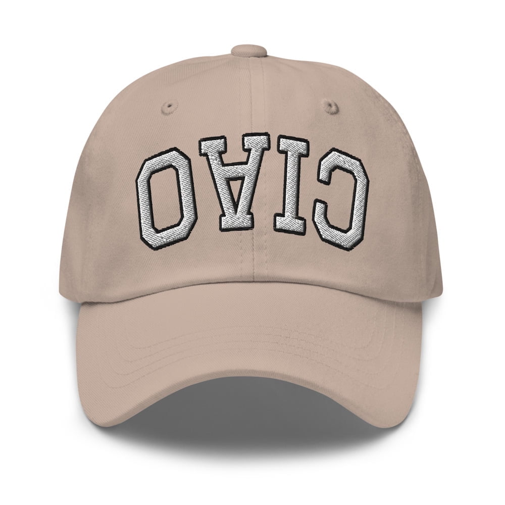 RIVEMUG NX Upside Down Ciao Cap Embroidered Curved Bill Relaxed Fit Low ...