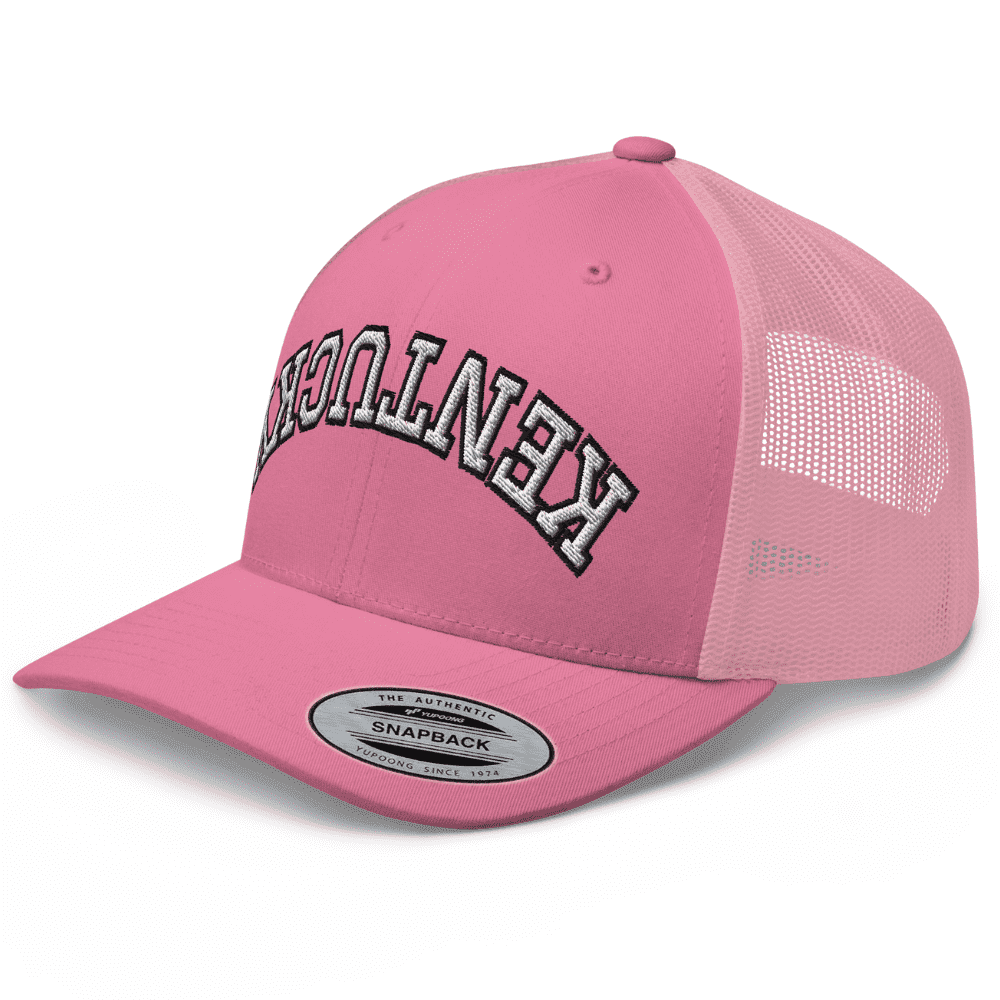 RIVEMUG NX Upside Down Kentucky Trucker Hat Embroidered Curved Bill Mid ...