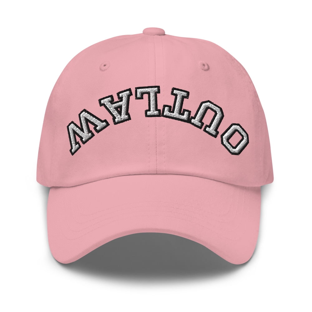 RIVEMUG NX Upside Down Outlaw Embroidered Curved Bill Cap Relaxed Fit ...