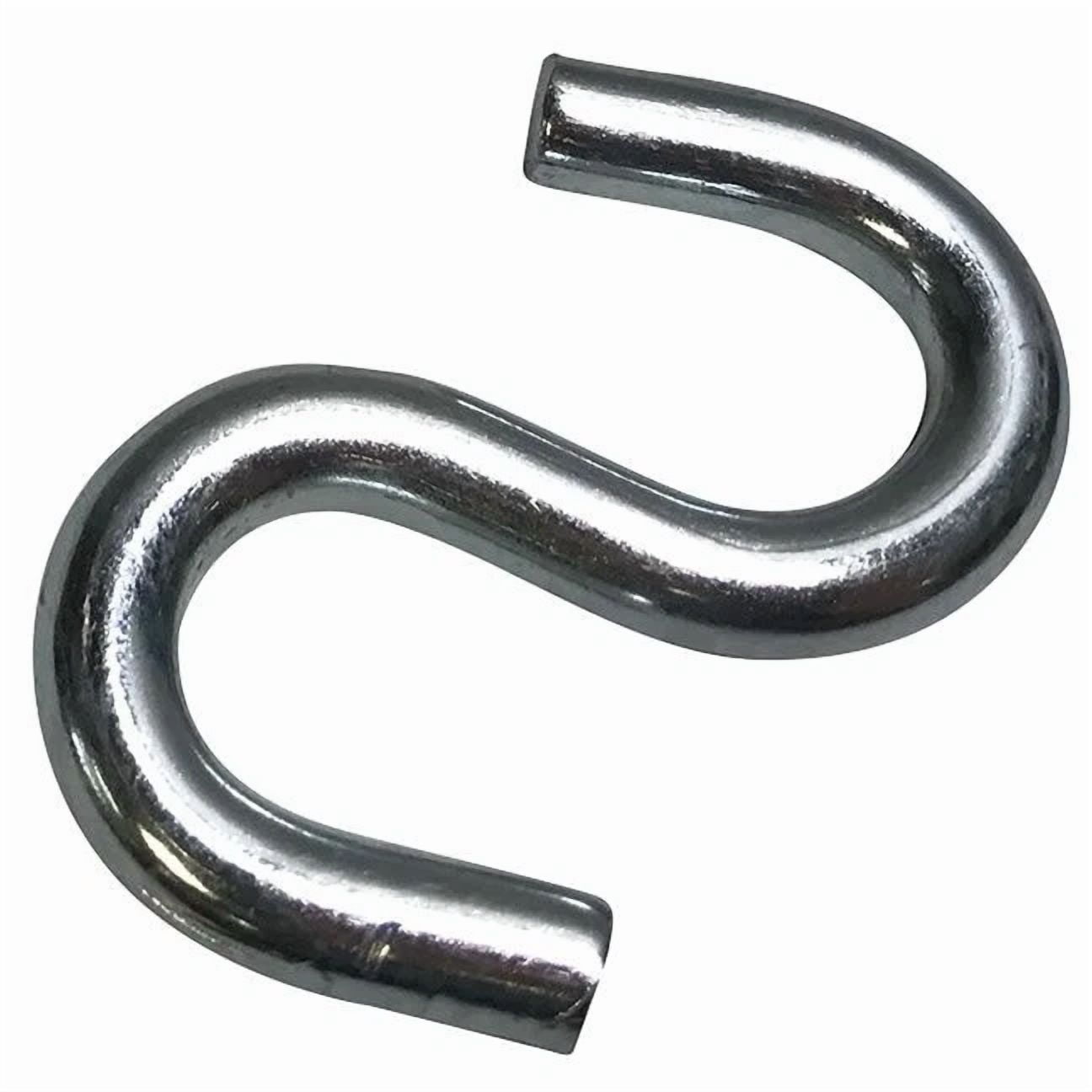 RIVEN- 2-Inch Overall Length Zinc Plated S-Hook (10 Pack) - Walmart.com