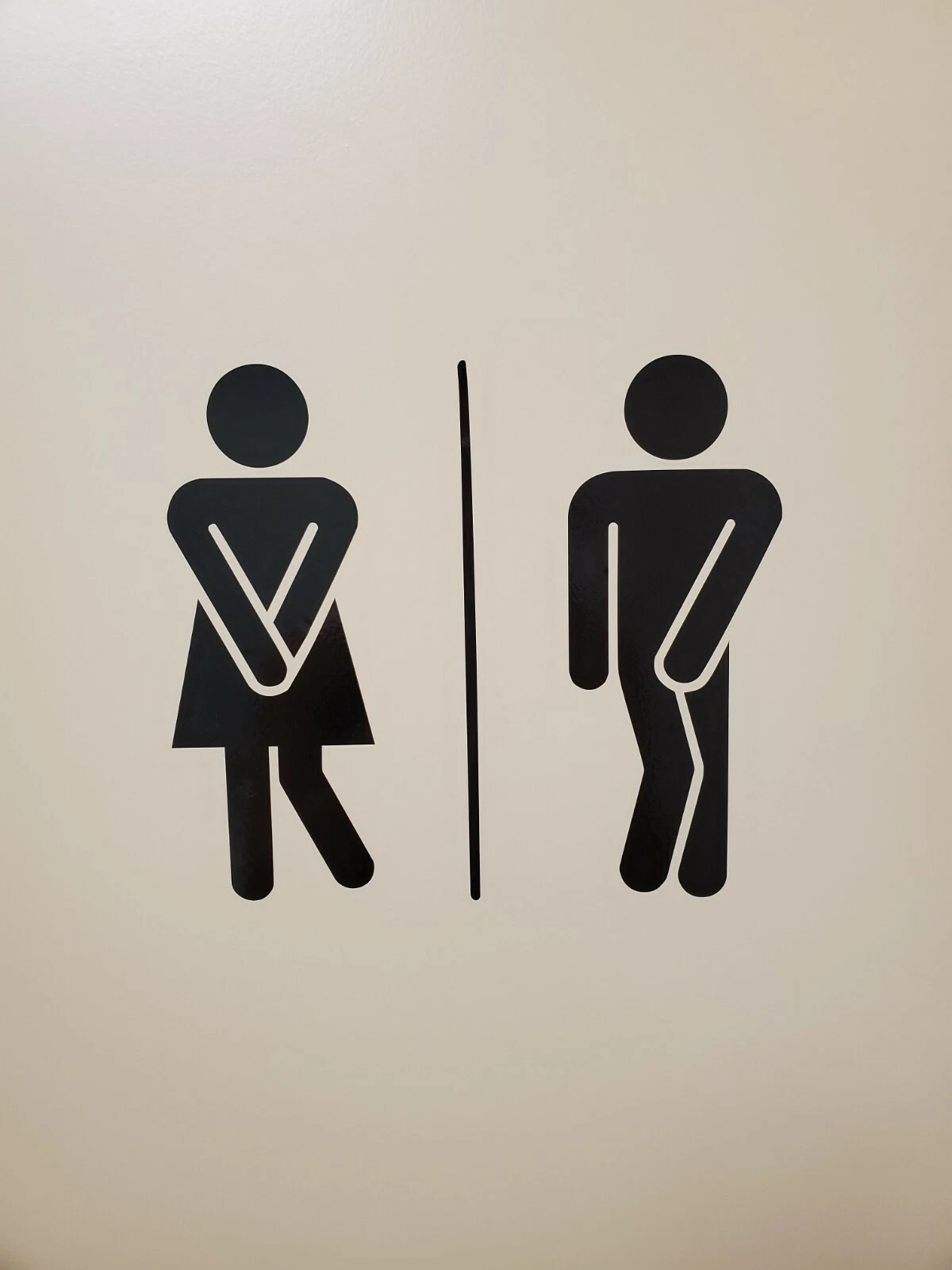 RIVEN- Bathroom Funny Vinyl Decal Bathroom Door Glass Door. Bathroom ...