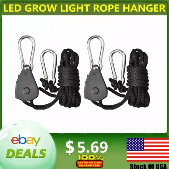 RIVEN- Hook Stainless Steel Ratchet Rope Hanger 1/8 Inch Adjustable ...