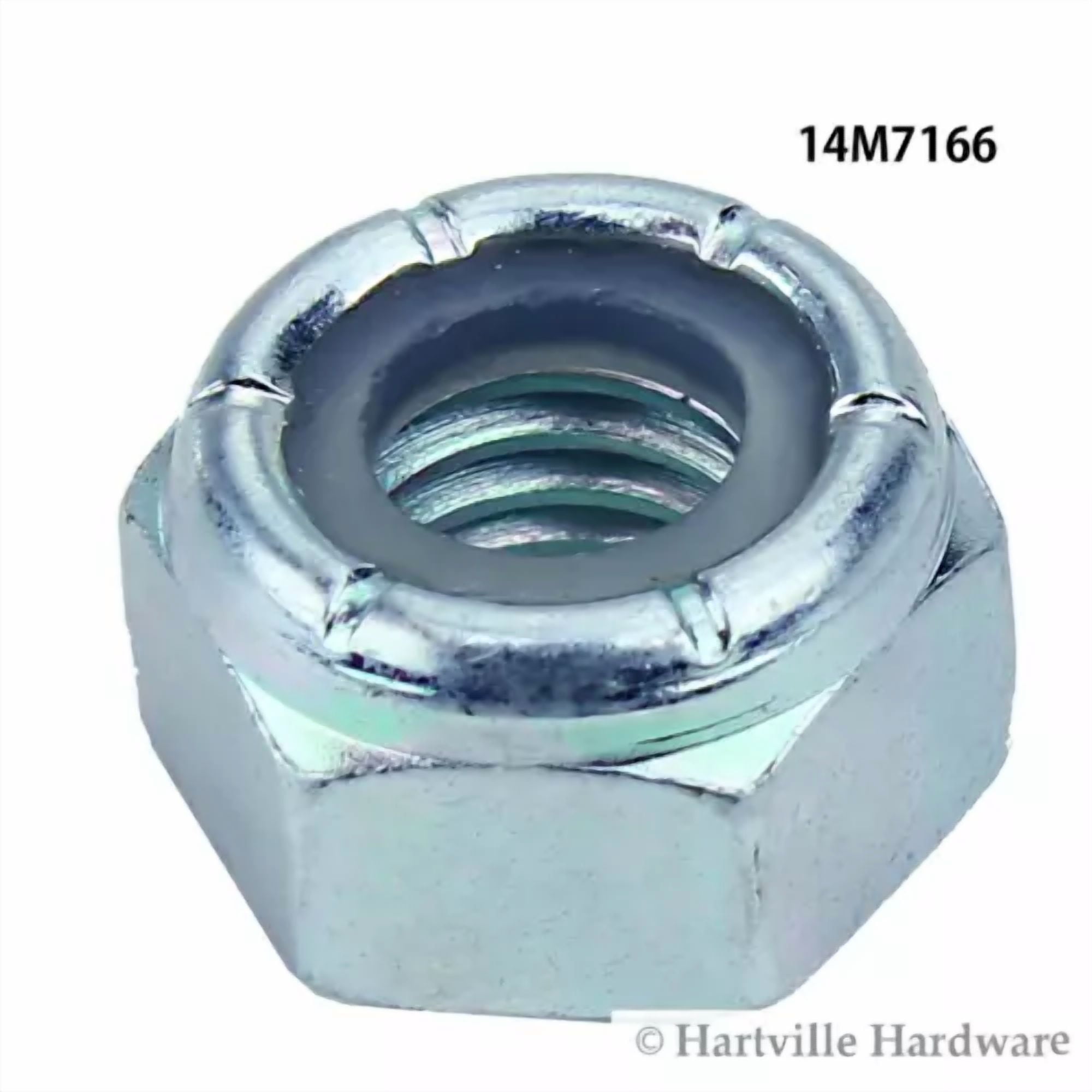 RIVEN- John Deere Original Equipment Lock Nut #14M7166 - Walmart.com