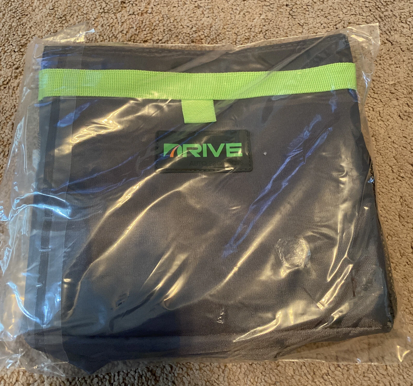 RIVEN- New Drive Auto Car Trash Can Leakproof, Hanging Garbage Bin With ...