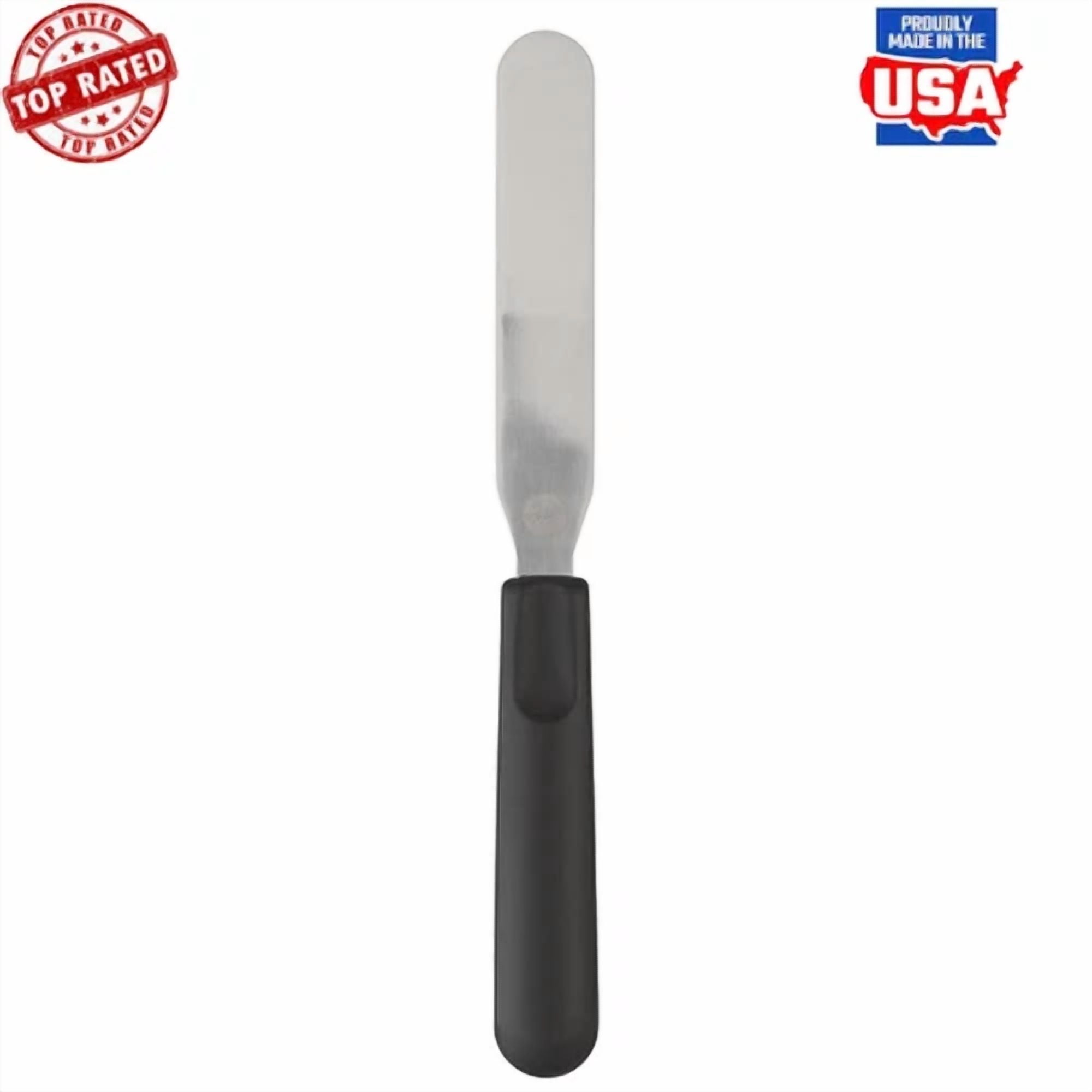 RIVEN- Stainless Steel Icing Spatula 11 Inch Ergonomic Handle Cake ...