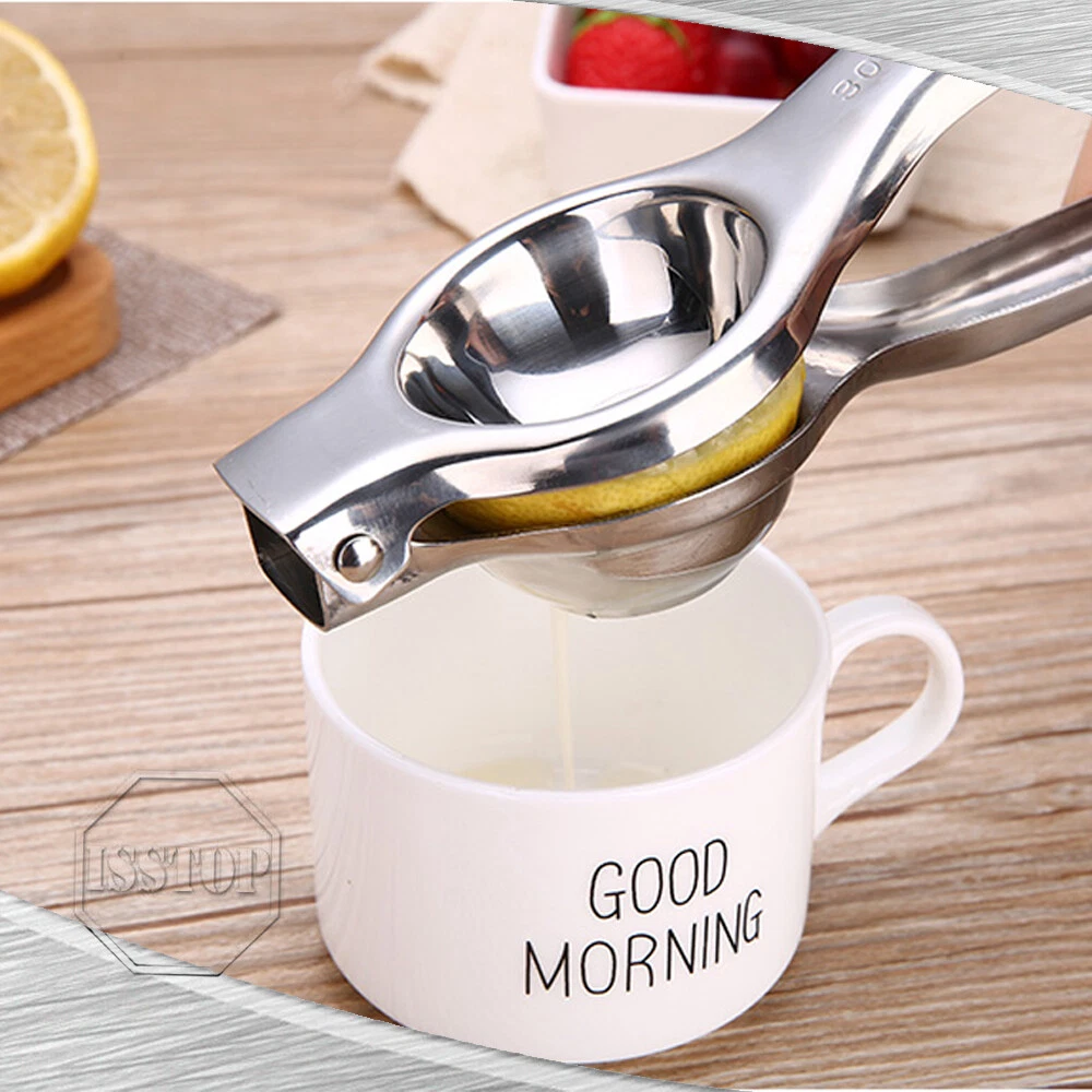 RIVEN- Stainless Steel Kitchen & Bar Lemon Orange Lime Squeezer Juicer ...