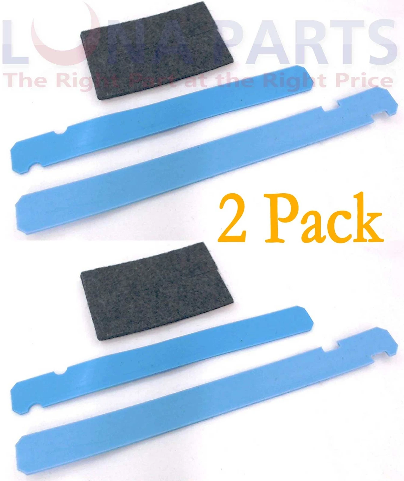 RIVEN- 2 Pk, Dryer Front Glide Kit For Maytag, Ap3854071, Ps2003584 ...