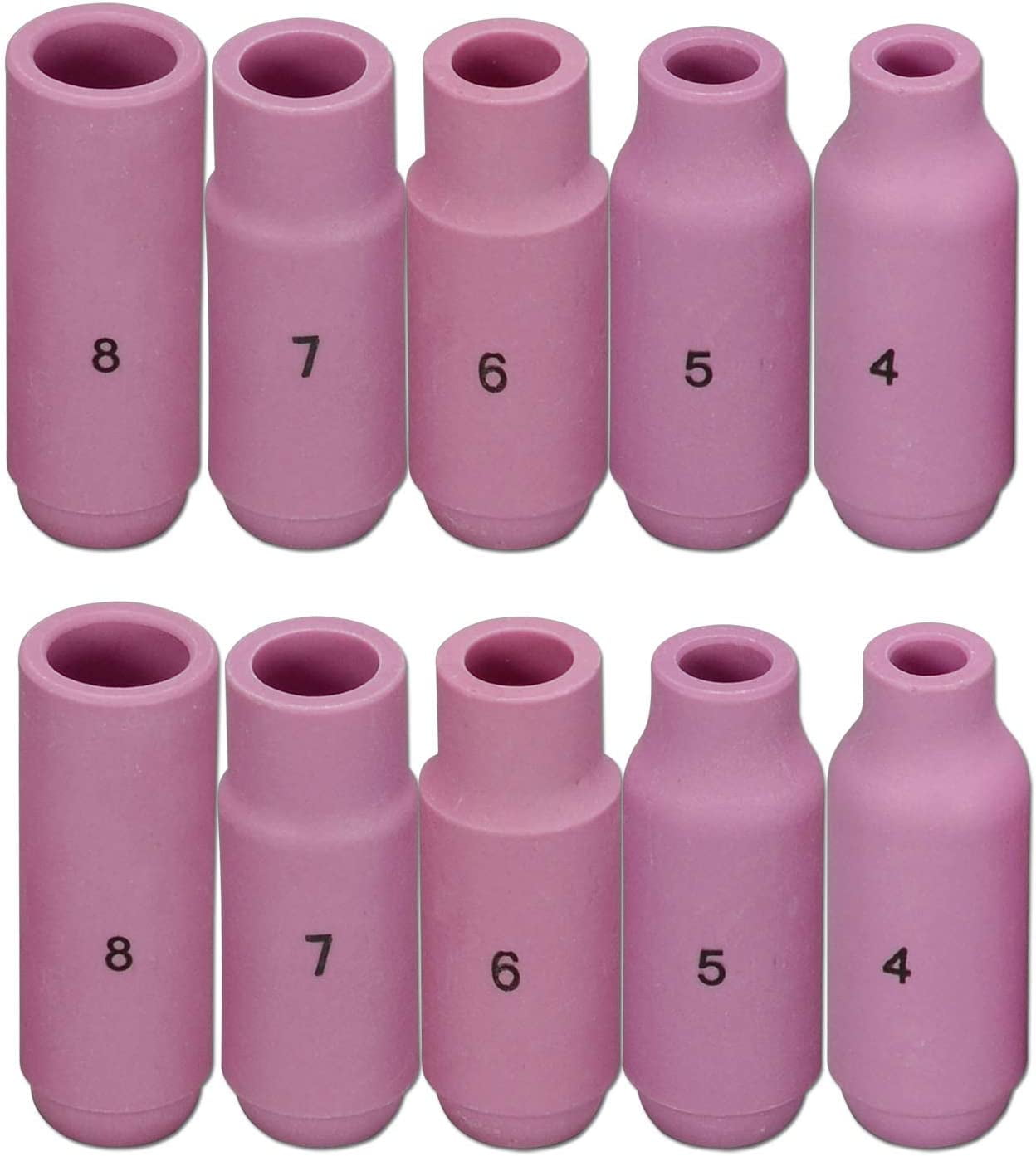 RIVERWELD TIG Alumina Nozzles Ceramic Shield Cup Fit DB PTA SR WP 17 18 ...