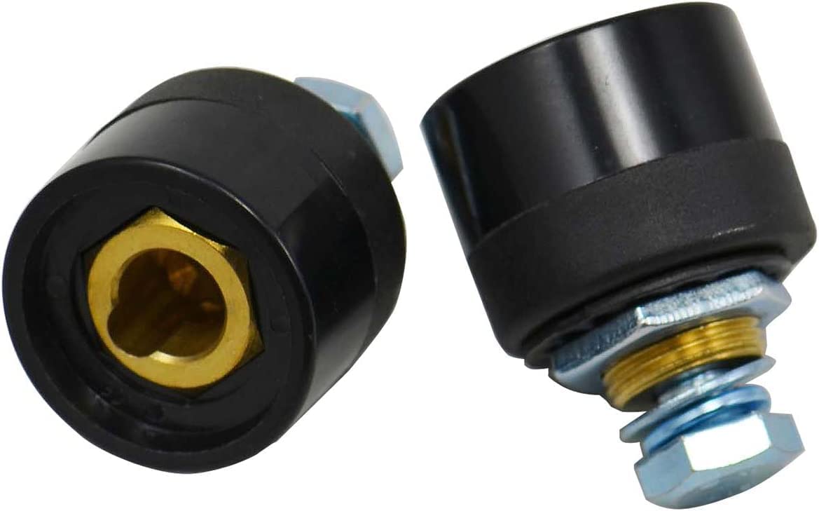 RIVERWELD TIG Welding Cable Panel Connector Socket Set DKJ35-50 and ...