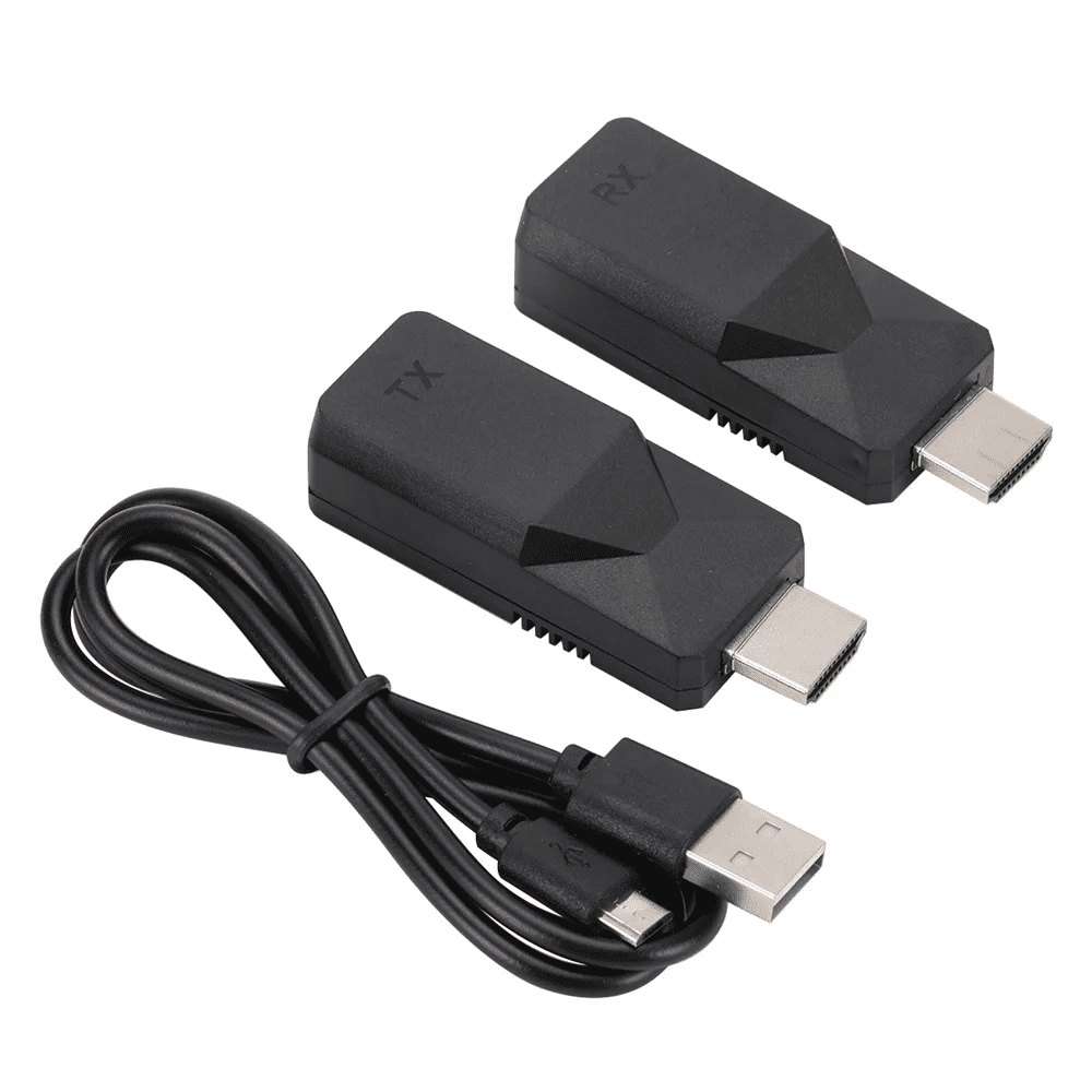 RIWPKFH 1080P 60m HDMI-Compatible Extender IR Loop Out No Loss RJ45 to ...