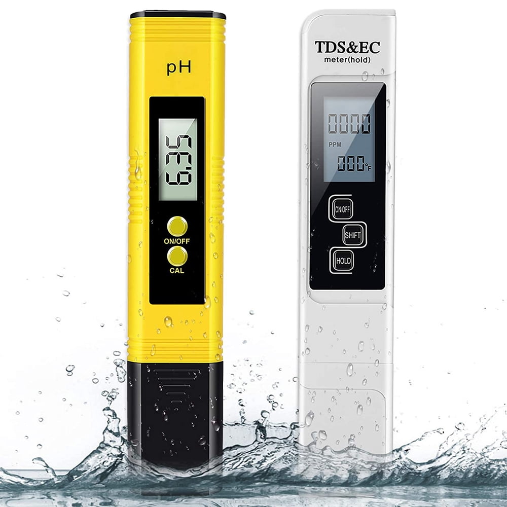 RIWPKFH High Accuracy TDS Meter Digital Water Tester Digital 0-14 PH ...