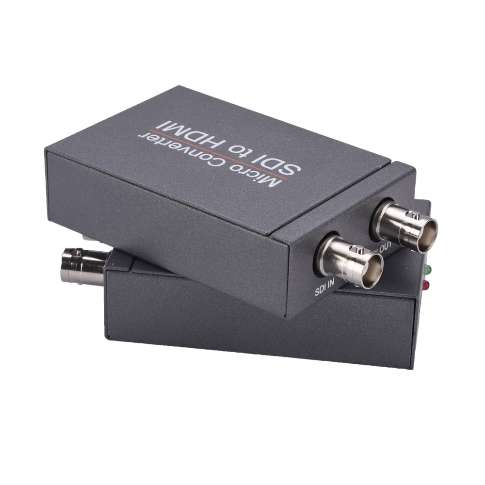 RIWPKFH Micro SDI Converter SDI to HDMI/SDI to SDI 2 Routes Output Mini ...