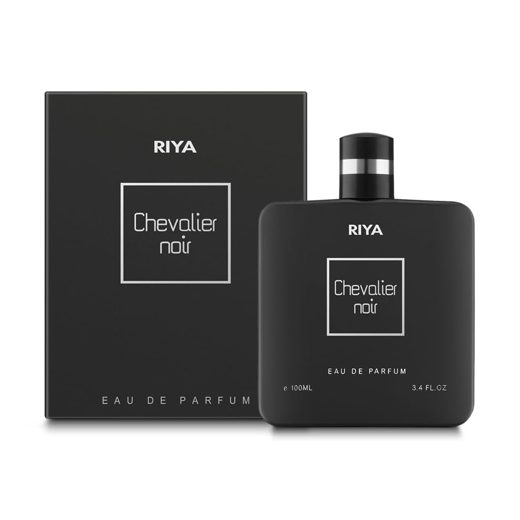 RIYA CHEVALIER NOIR For Men Eau De Parfum Spray Green Musk Mossy 100 ML ...