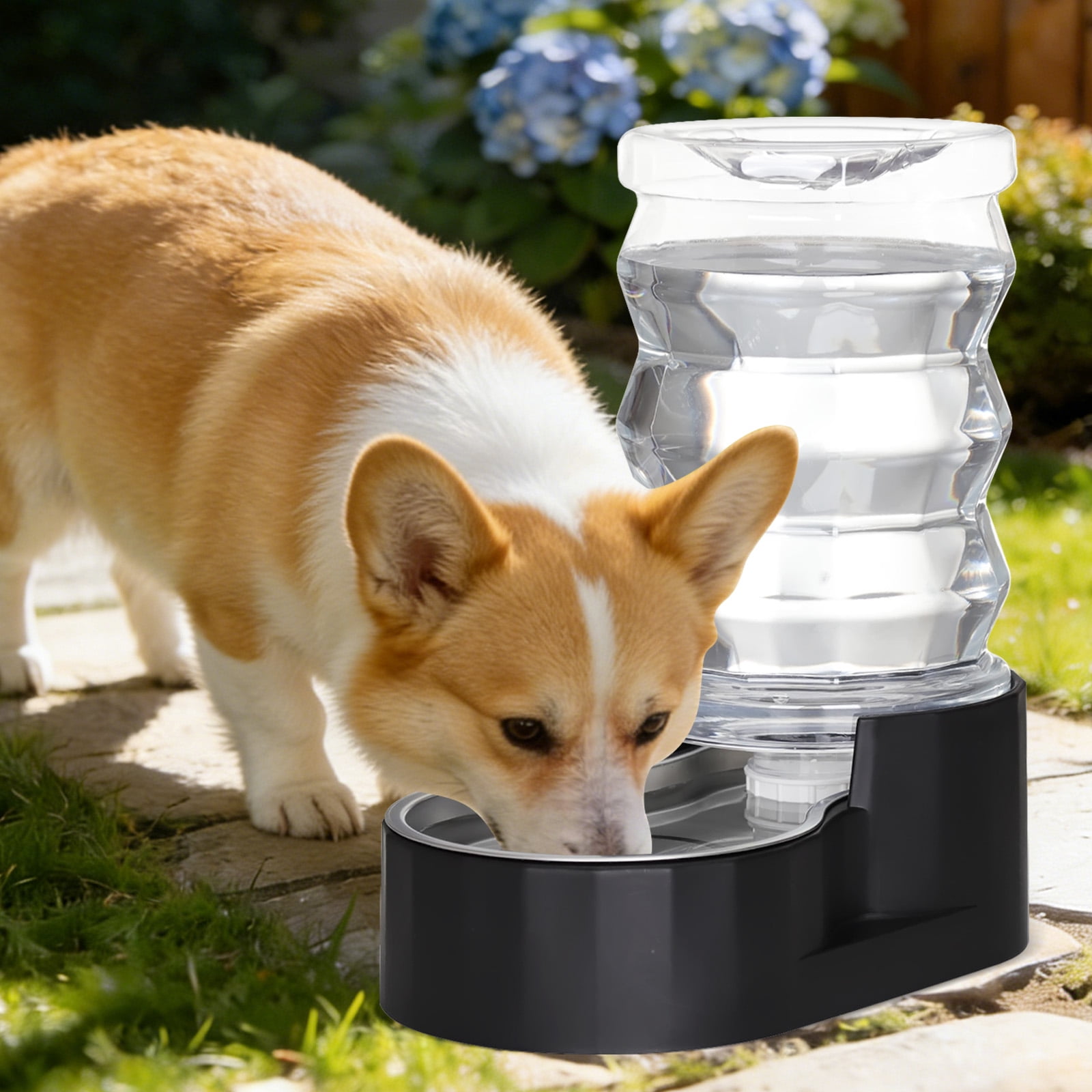 RIZZARI Stainless Steel 6L Pet Feeder - Automatic Pet Waterer without ...
