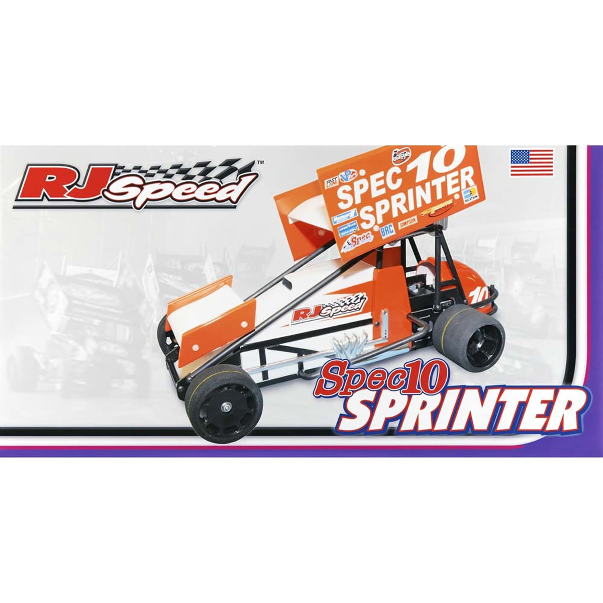 RJ Speed 1/10 Electric Spec10 Sprinter Sprint Car Kit RJS2033 Car/Truck ...