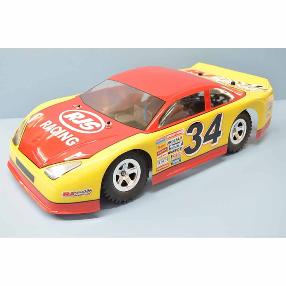 RJ Speed Late Model Stock Car Body SC Truck Chassis Clr RJS1068 Car ...