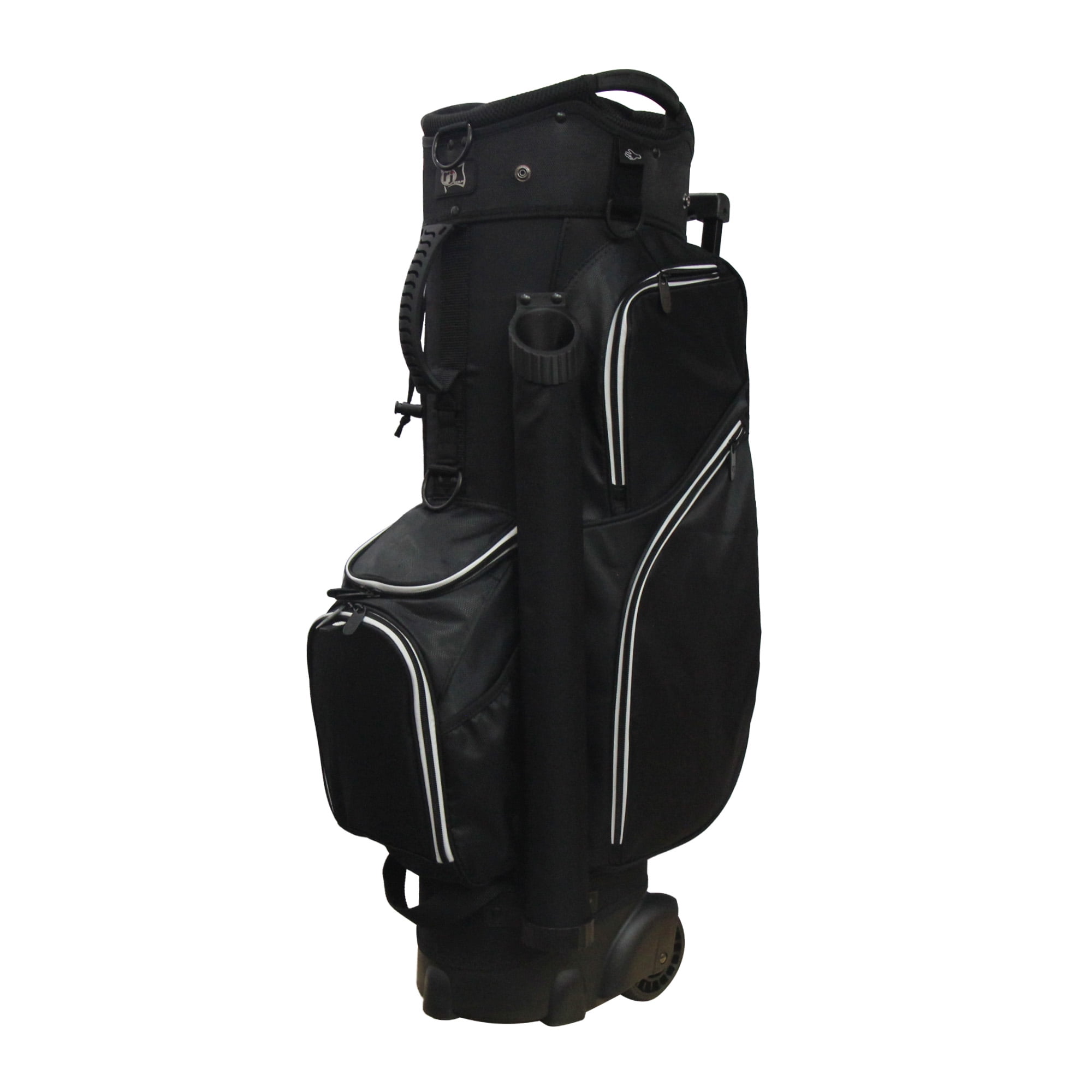 RJ Sports Carter 14 Way Divider Top Transport Golf Cart Bag with Wheels ...