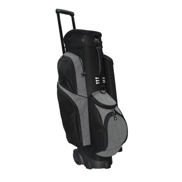 NEW Revelation Golf Commander Deluxe Cart Bag 14-way Top - Black ...