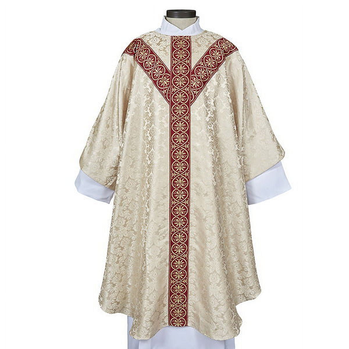 RJ Toomey G2914IVY Monreale Semi-Gothic Chasuble - Walmart.com