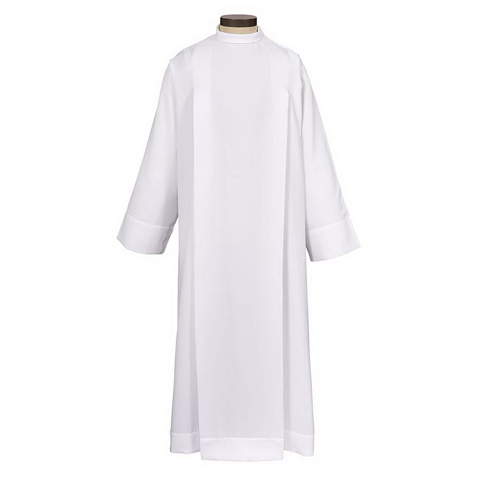 Roll Collar Alb - Polyester - Walmart.com