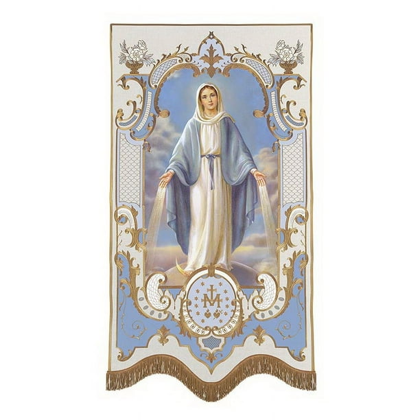 RJ Toomey L5213 Our Lady Of Grace Vintage Banner - Walmart Business ...