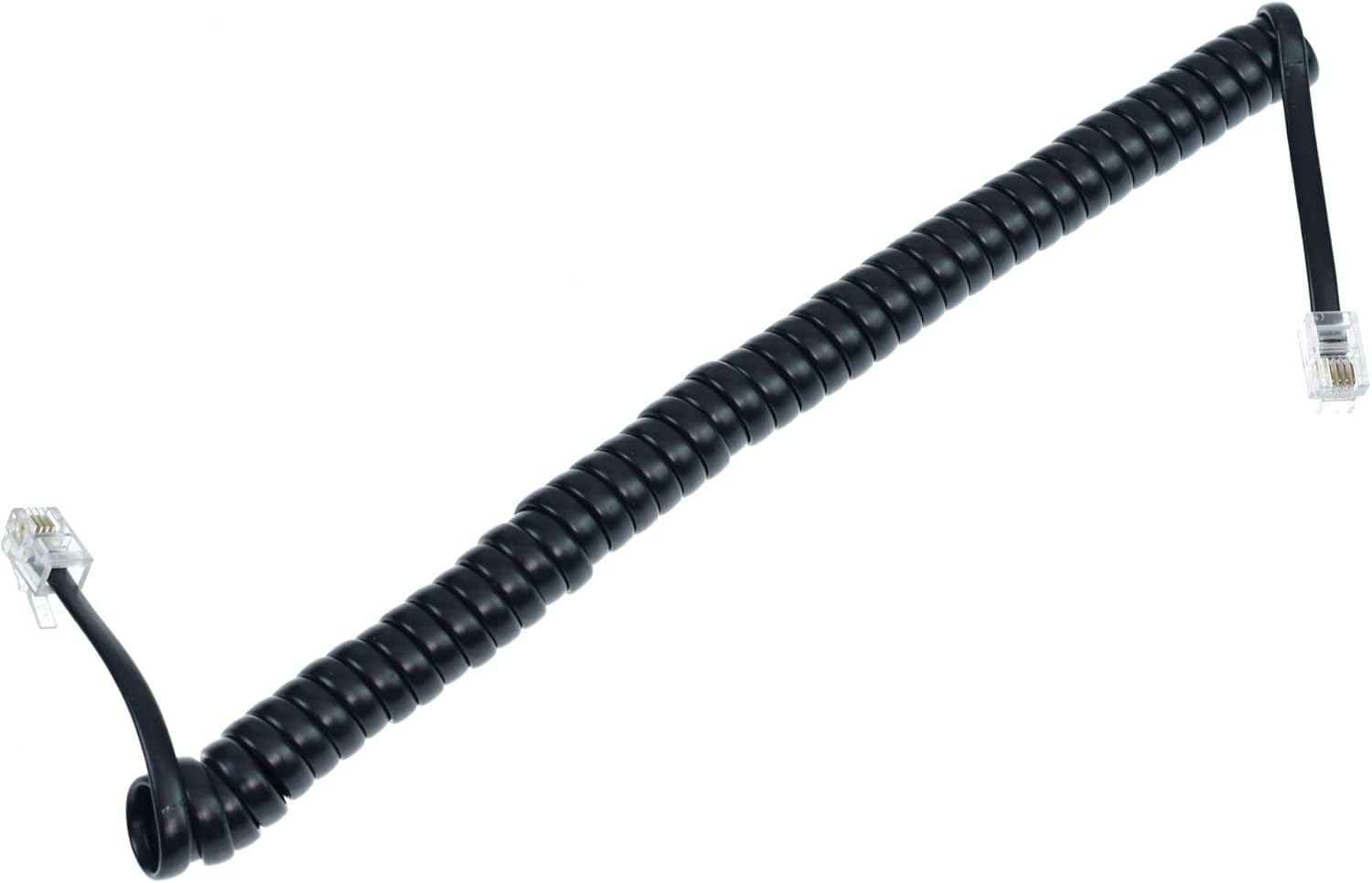 RJ11 4P4C Modular Telephone Handset Cable Receiver Coil Cord Wire (7 ...