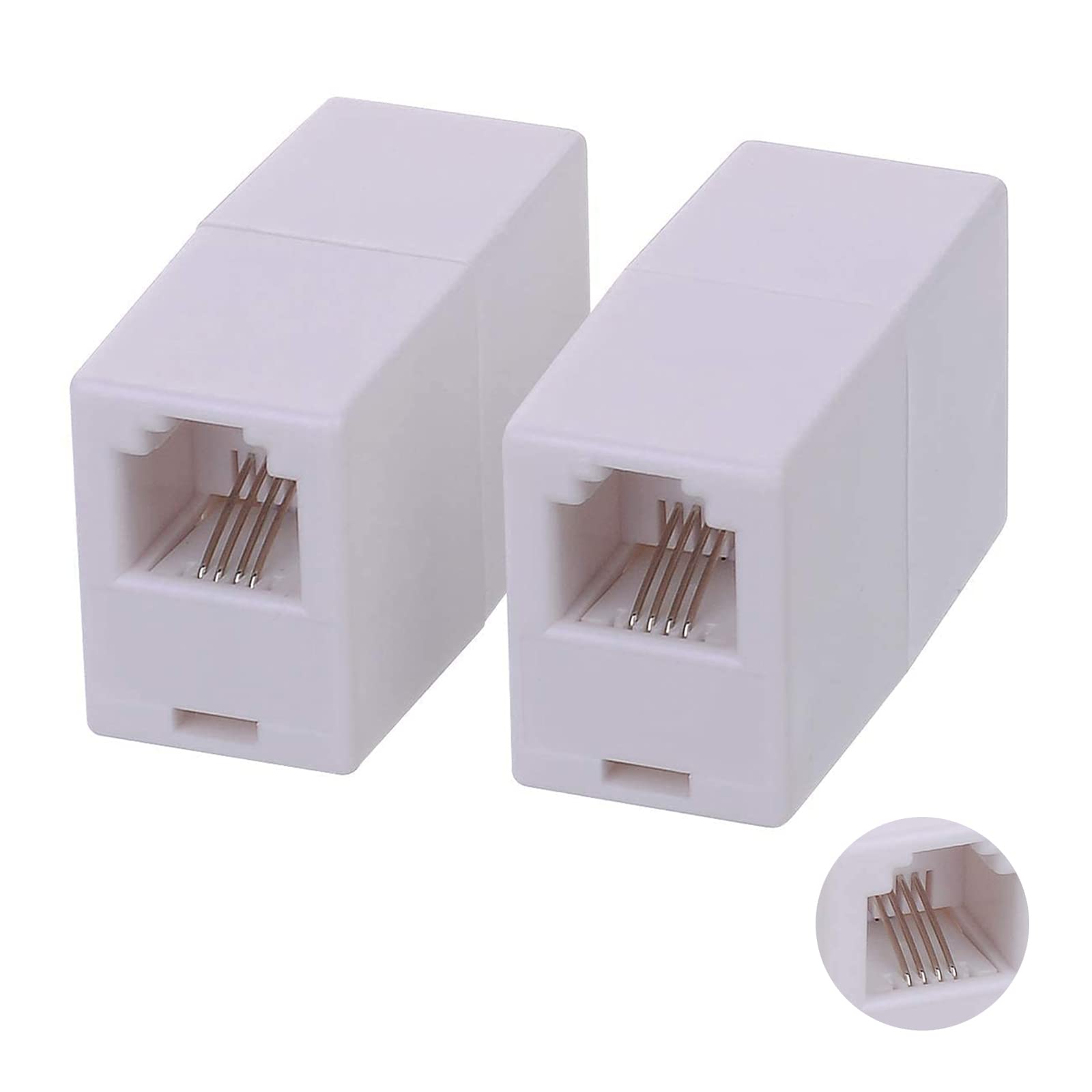 85-377 CAT-6 Feed-Thru RJ45 Mod Plugs (100 pk) - Walmart.com