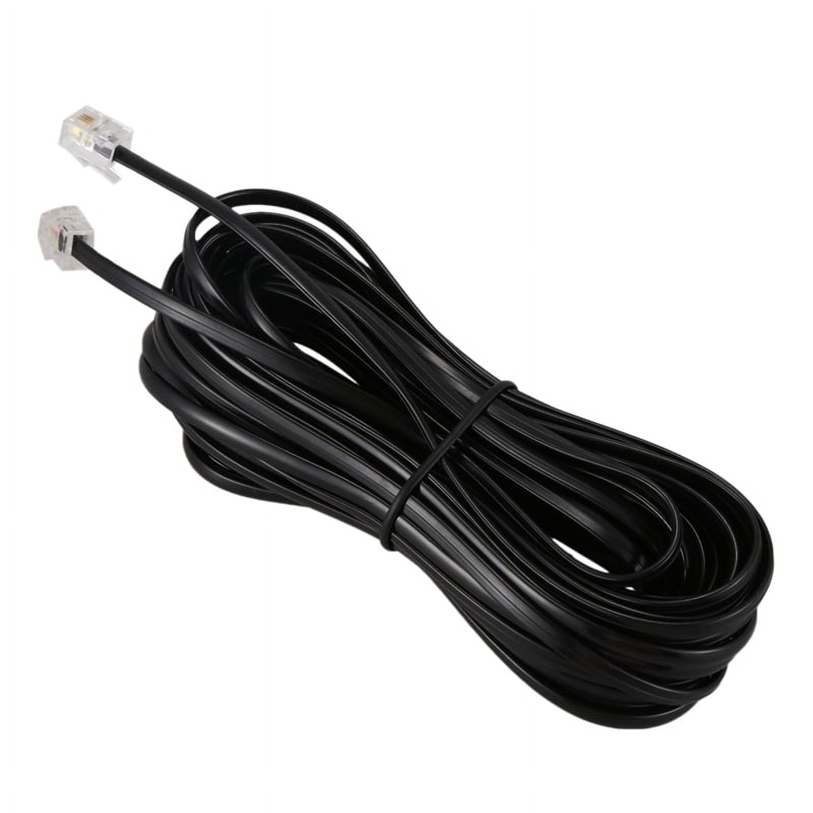 RJ11 6P4C Telephone Cable Cord ADSL Modem 10 Meters2Xk8690 - Walmart.com