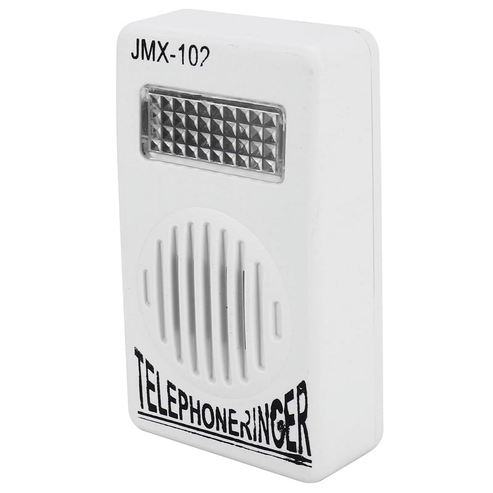 RJ11 Adapter Louder Telephone Ring Flash Amplifier Ringer for Landline ...