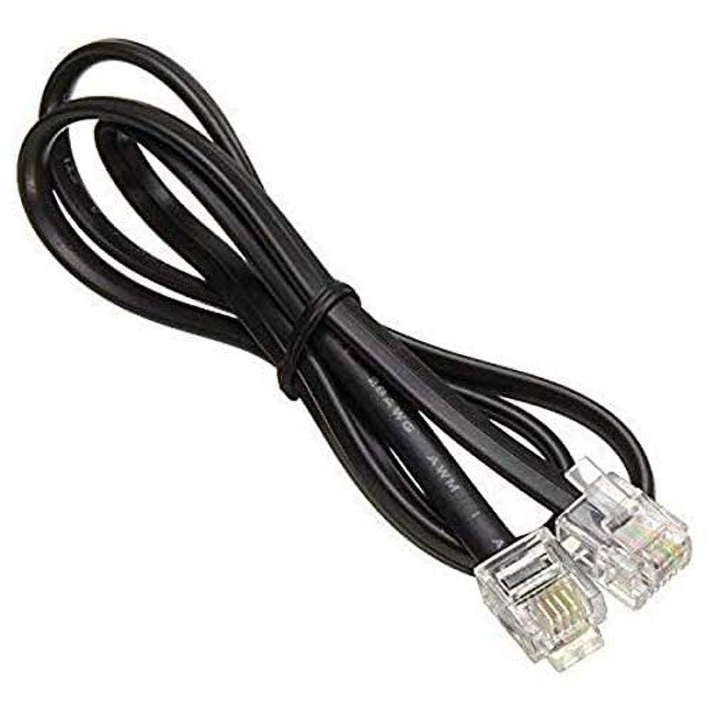 RJ11 to RJ11 Cable 6.5ft, NEORTX 2 Meters Phone Cord Telephone Line ...