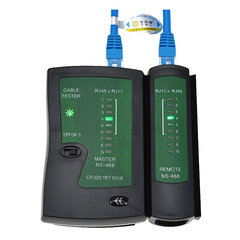 RJ11 RJ12 RJ45 Network Cable Tester ISDN Network Cable Tester Patch ...