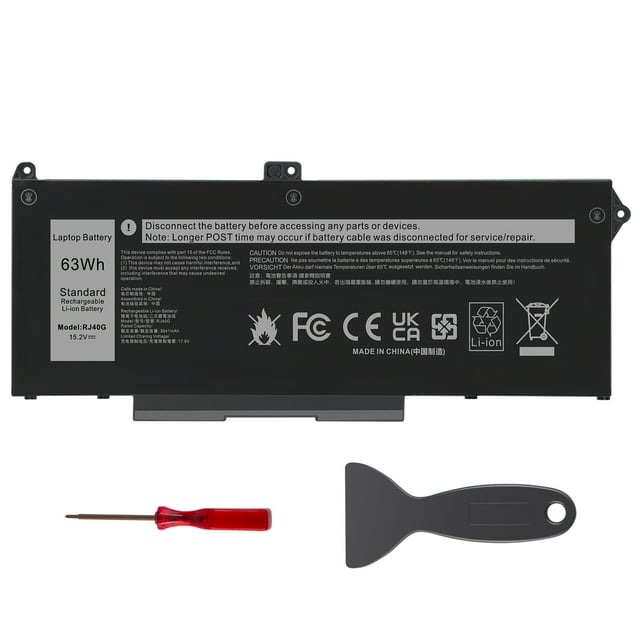 RJ40G Battery 15.2V for Dell Latitude 14 5420 15 5520 Precision 15 3560 ...
