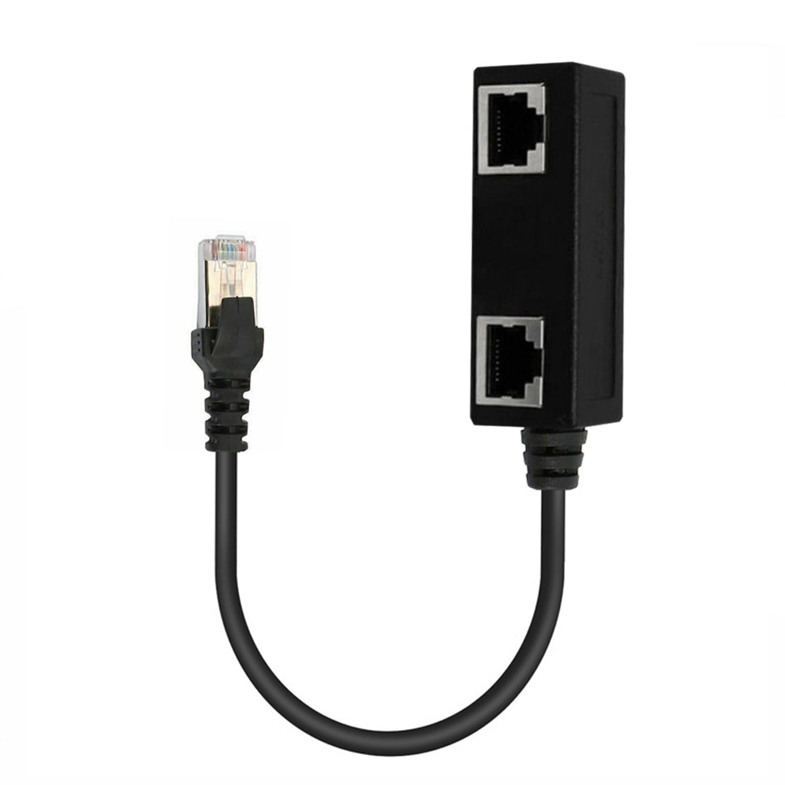 RJ45 1 Male to 3 Female or Three Female Ethernet Splitter Socket Port ...
