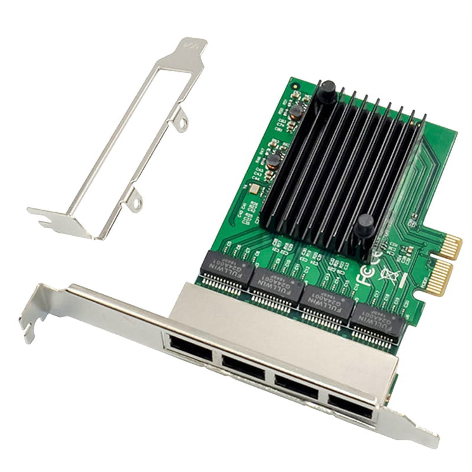 RJ45 4-Port Gigabit Network Card Ethernet Server PCIE Network Card ...